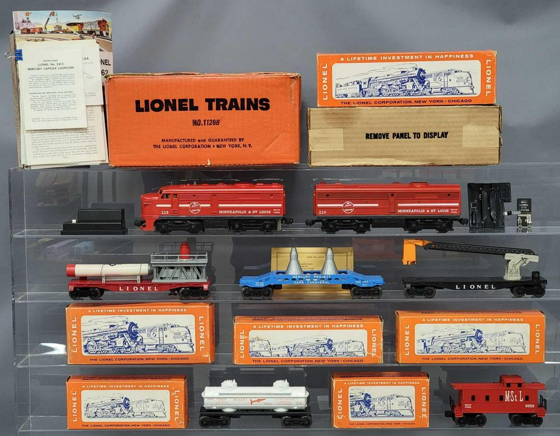Boxed Lionel Postwar O 11288 Diesel Freight Set