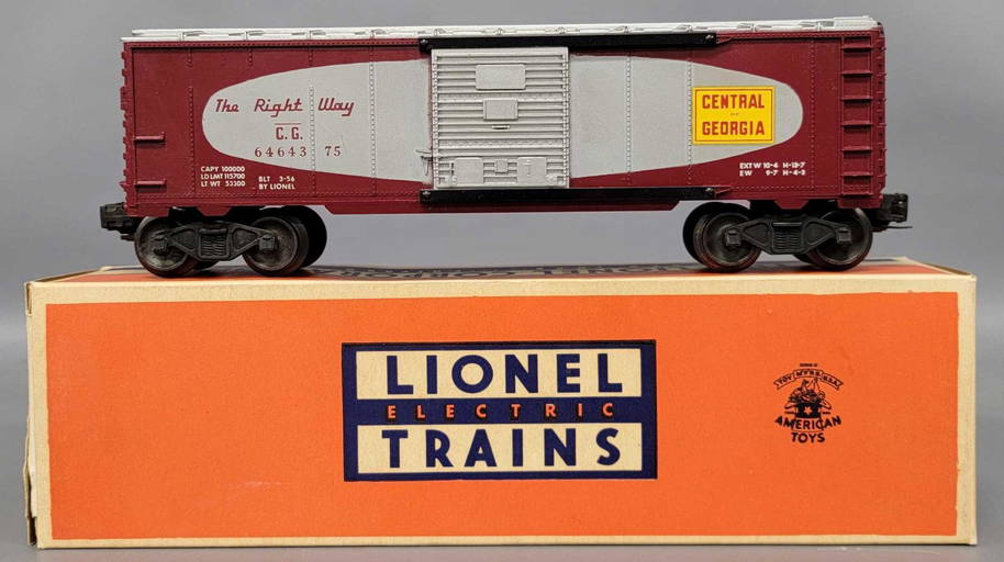 Lionel postwar O 6464-375 Central of Georgia box car in - Dec 18, 2021 ...