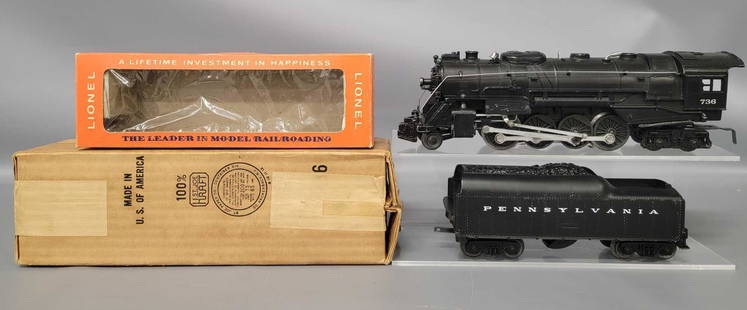 Lionel Postwar O 736 2 8 4 Berkshire Steam Locomotive