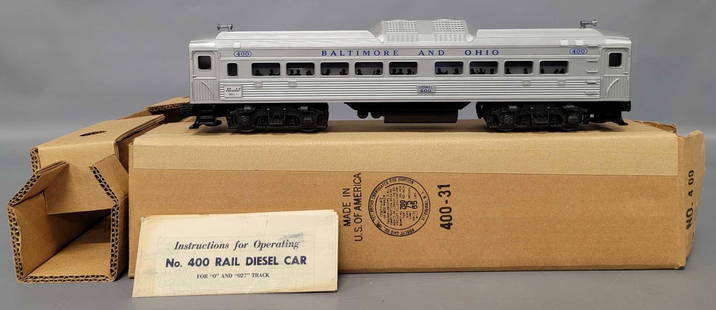 Unrun Lionel Postwar O 2559 Rdc Budd Car In Ob