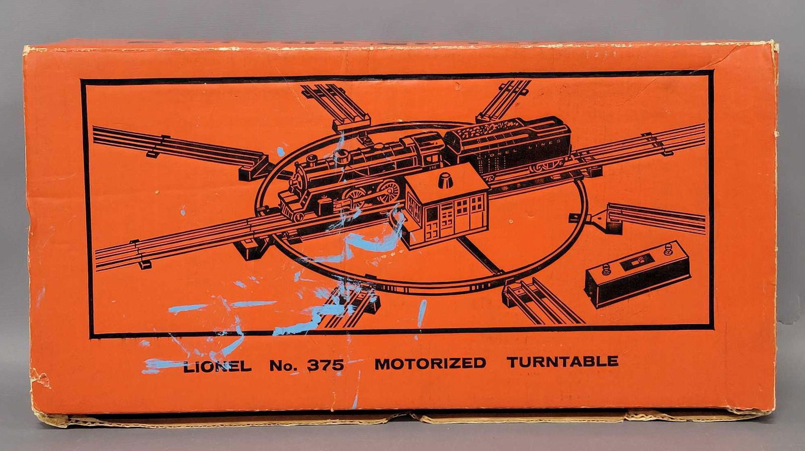 Lionel postwar 375 motorized turntable in original box (#0343) on Feb ...
