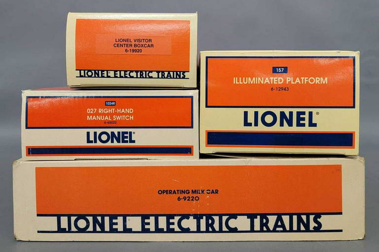 Four Lionel O gauge Accessories in original boxes - Mar 12, 2022 ...