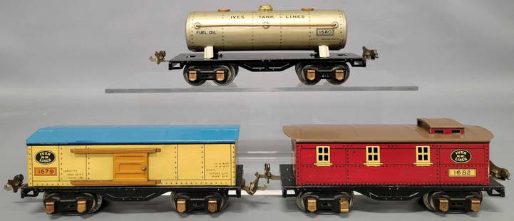 Three Lionel Nabisco Train O Rama
