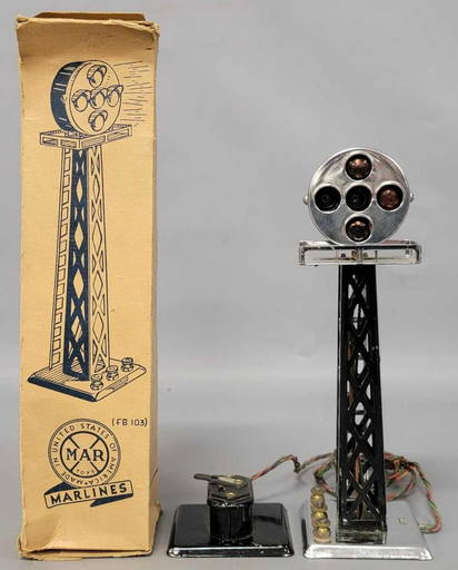 Marx O Gauge 1404 Automatic Block Signal In Ob