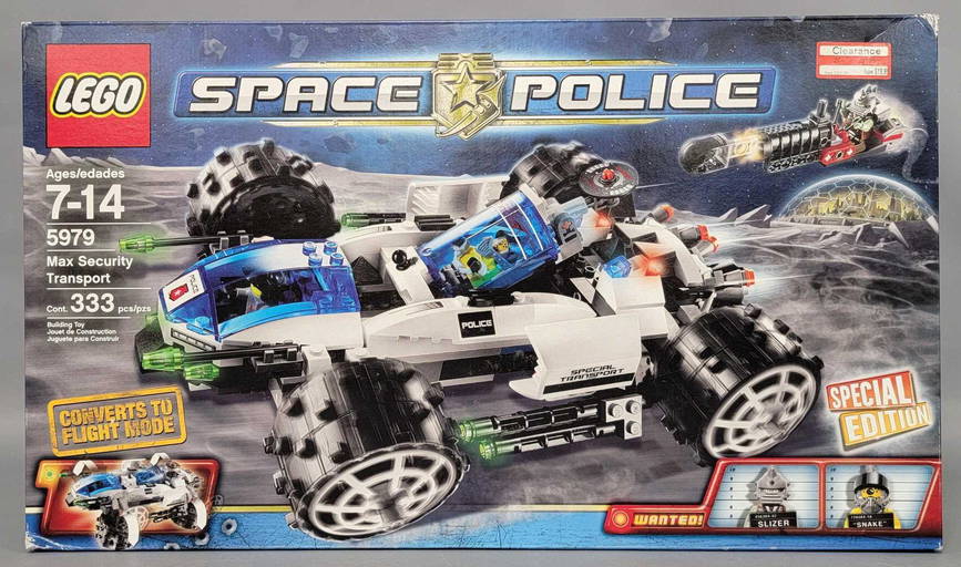 Lego 5979 Space Police Max security transport special edition new in ...