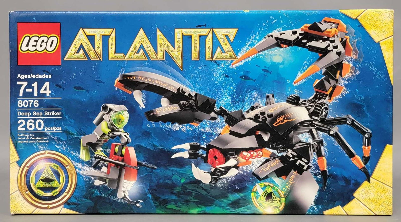 Lego 8076 Atlantis Deep Sea Striker in sealed box - Apr 02, 2022 ...