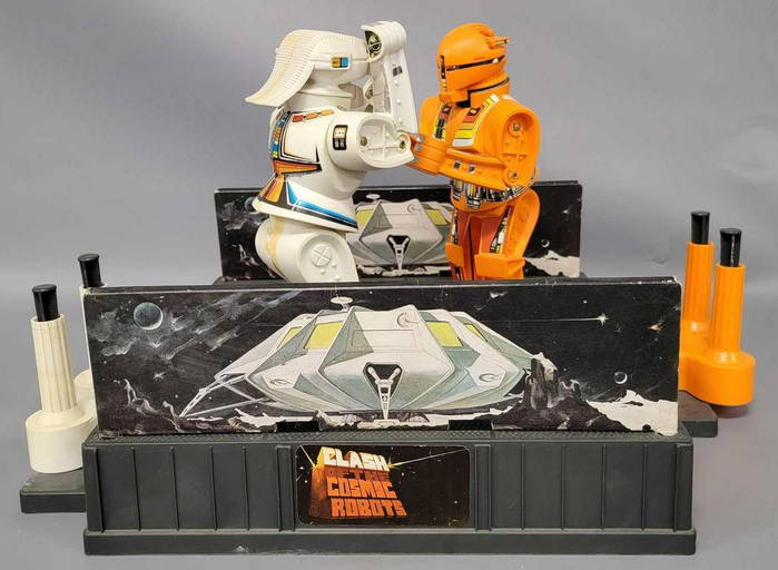 1977 Marx Clash Of The Cosmic Robots