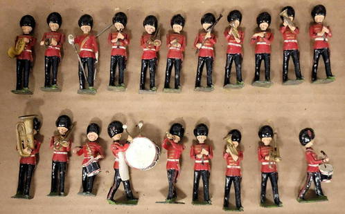 Set Lead Queens Guard Marching Band Figurines