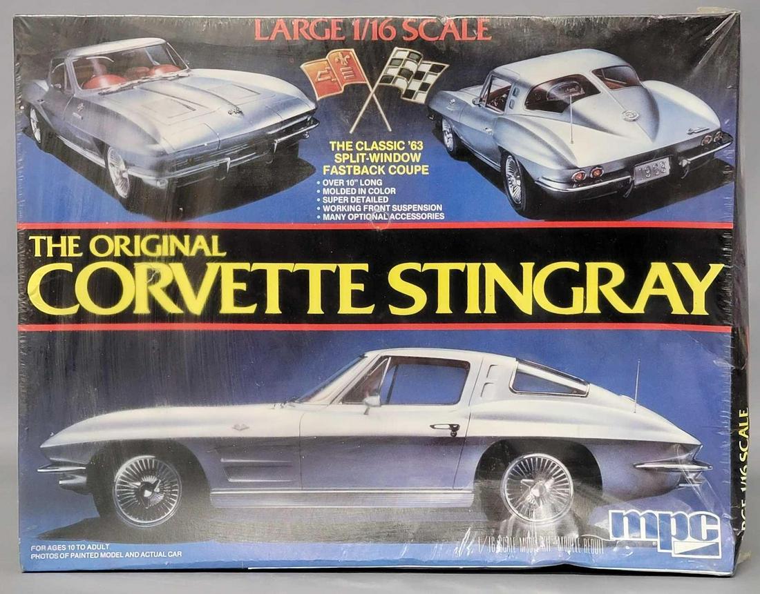 Mpc 1/16 Scale Corvette Stingray Model Kit Factory Sealed