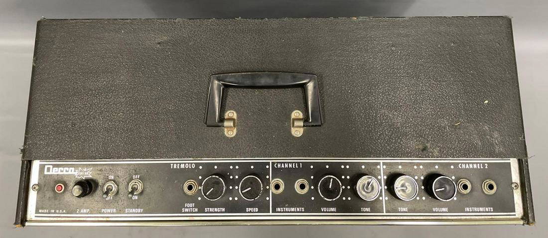 Decca DMI-68 solid state combo amp - May 07, 2022 | Toystrainsandotheroldstuff LLC in IN