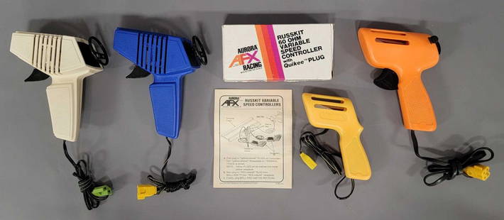 Four Nice Aurora Afx Slot Cars