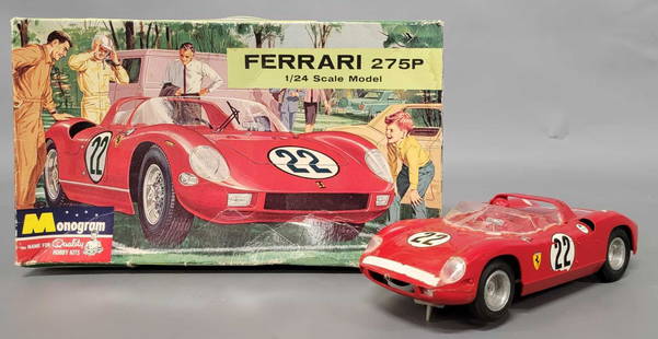 Atlas Ferrari 330/p2 Slot Car Kit.