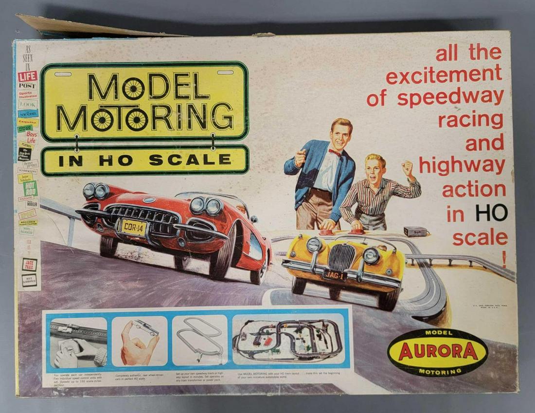 Aurora Model Motoring HO scale #1503 slot car set (#0126) on May 21 ...