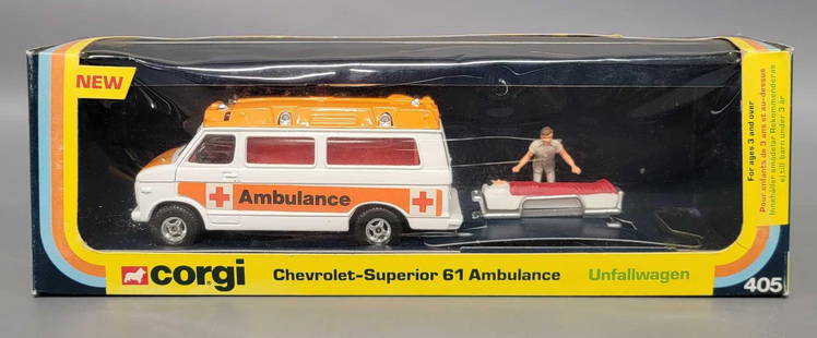 Corgi 405 Chevrolet Superior 61 Ambulance