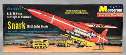 Monogram Us Navy Regulus Ii Guided Missile Model Kit In Original Box