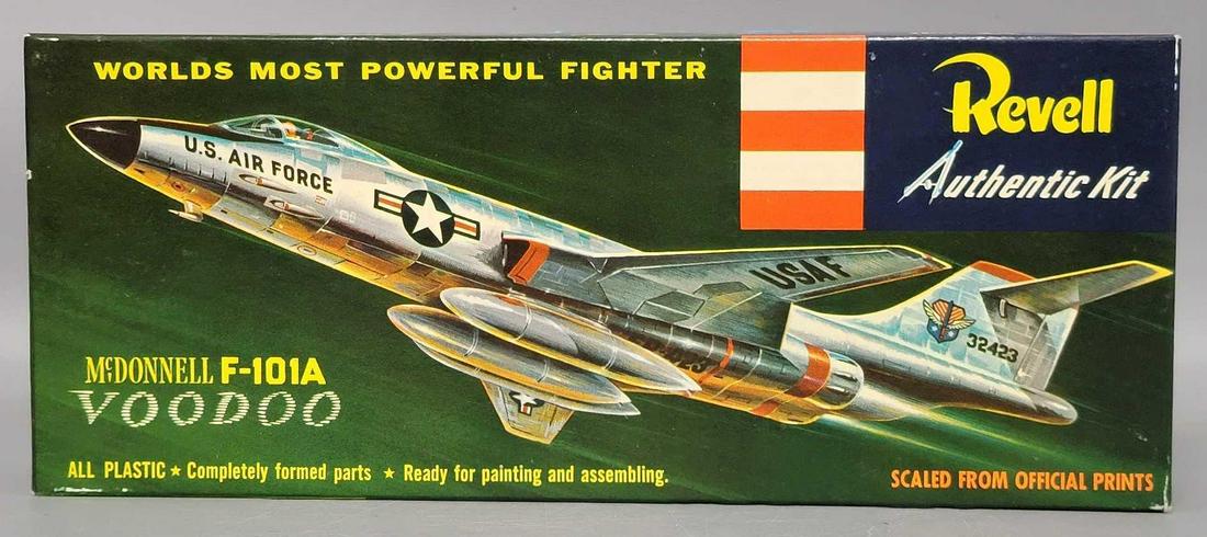 Revell Mcdonnell F101 A Voodoo Model Kit In Type S Original Box