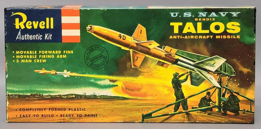 Revell Us Navy Bendix Talos Anti Aircraft Missile Model Kit In Type S ...