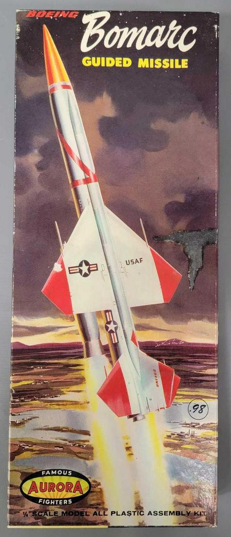 Aurora Famous Fighters Boeing Bomarc Guided Missile Model Kit In ...