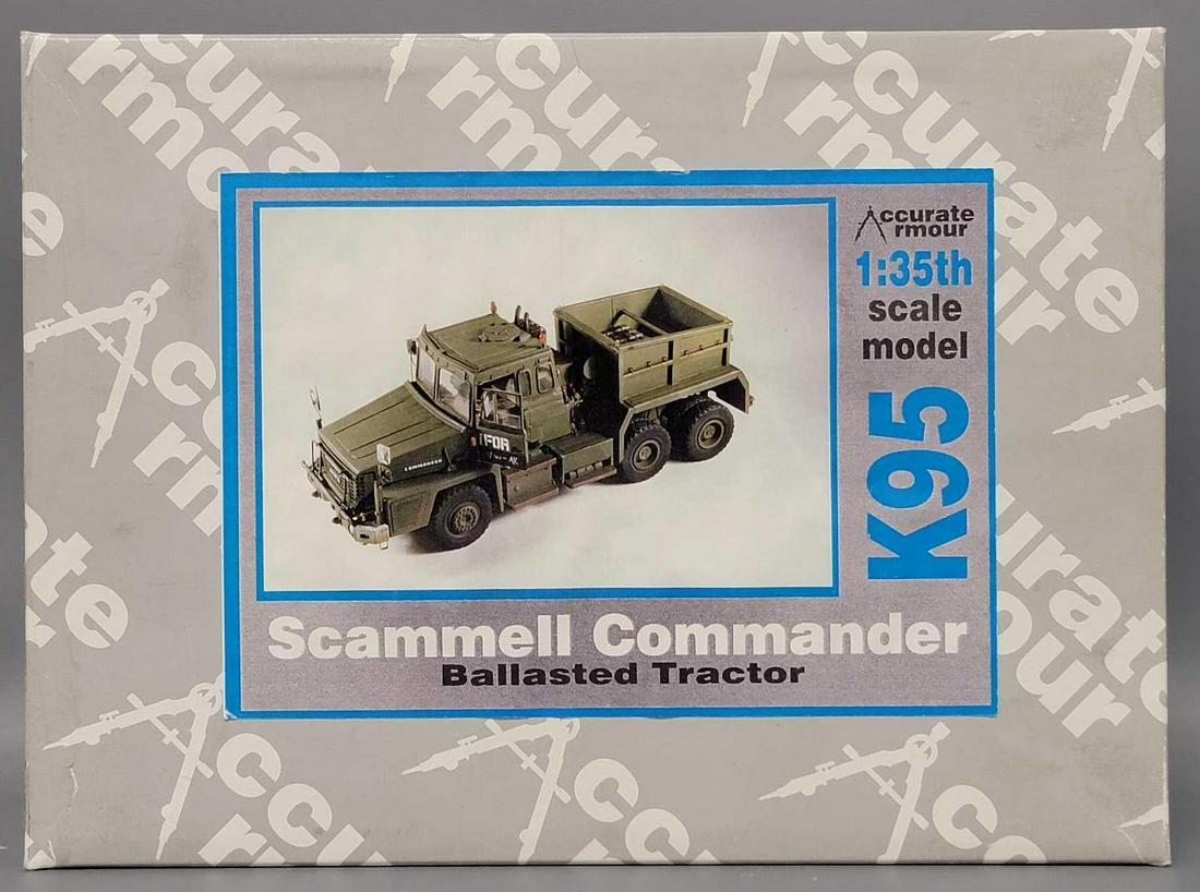 Accurate Armour 1/35 Scale Model Kit K95 Scammell Commander Ballasted ...