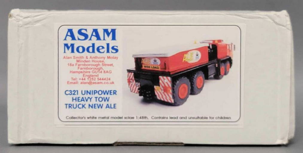 ASAM Models 1/48 scale C321 Unipower Heavy Tow Truck New Ale metal ...