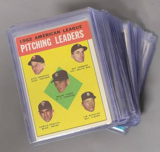 Sixty-six 1963 Topps common baseball cards - Aug 13, 2022 ...