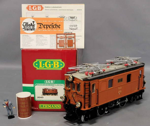 LGB G Gauge 2045 RhB Electric Locomotive in original box (#0032) on Sep ...