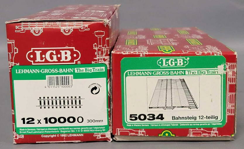 Two LGB G Gauge Track accessories in original boxes - Sep 03, 2022 ...