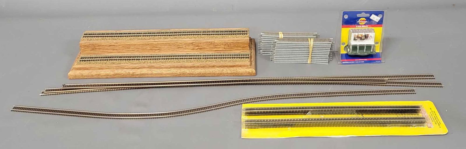 Collection Of N And Z Scale Track And Accessories