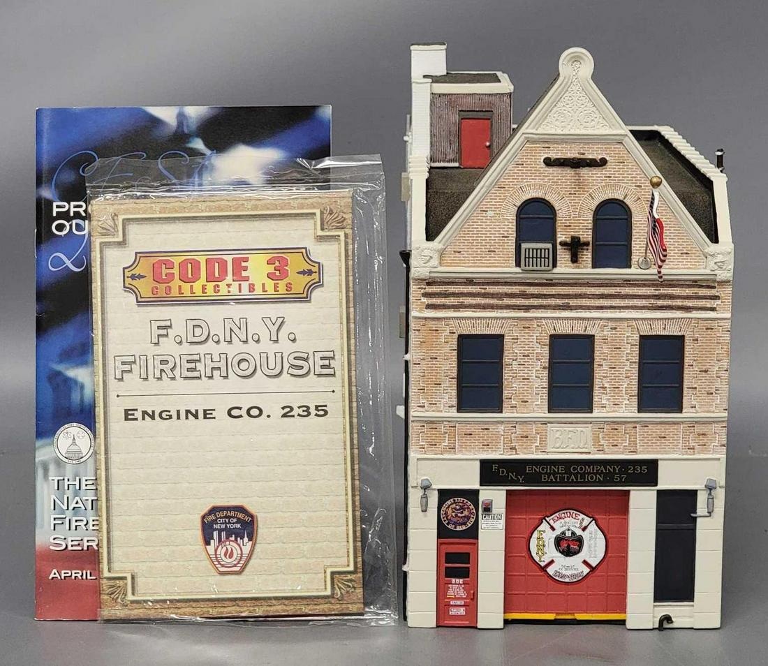 Code 3 Collectibles FDNY Firehouse Engine Co 235 with COA - Sep 03 ...