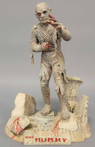 Vintage 1963 Aurora The Mummy Pro Built Model