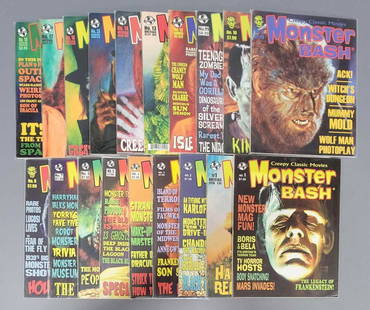 1980s Monster Land Magazine Complete Set #s 1 17