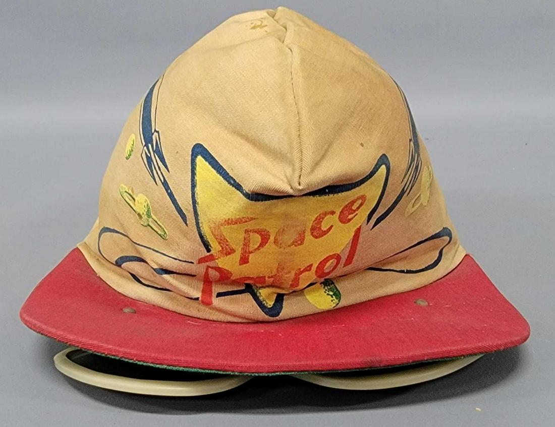 Rare 1950s Space Patrol Hat By Biley Of Hollywood