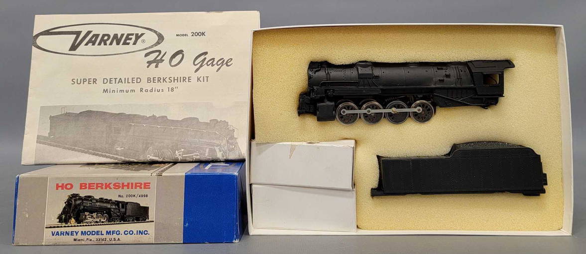 Rare unbuilt Varney HO scale Berkshire steam locomotive kit 200K - Nov ...
