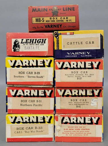Nine unbuilt HO scale craftsman kits by Varney and Lehigh (#0088) on ...