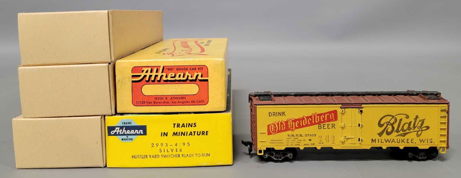 Neat mixed group of vintage HO scale trains etc - Nov 26, 2022 ...