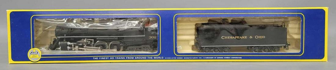 Mint Ahm Rivarossi Ho Scale Chesapeake And Ohio 4 6 4 Hudson Steam ...