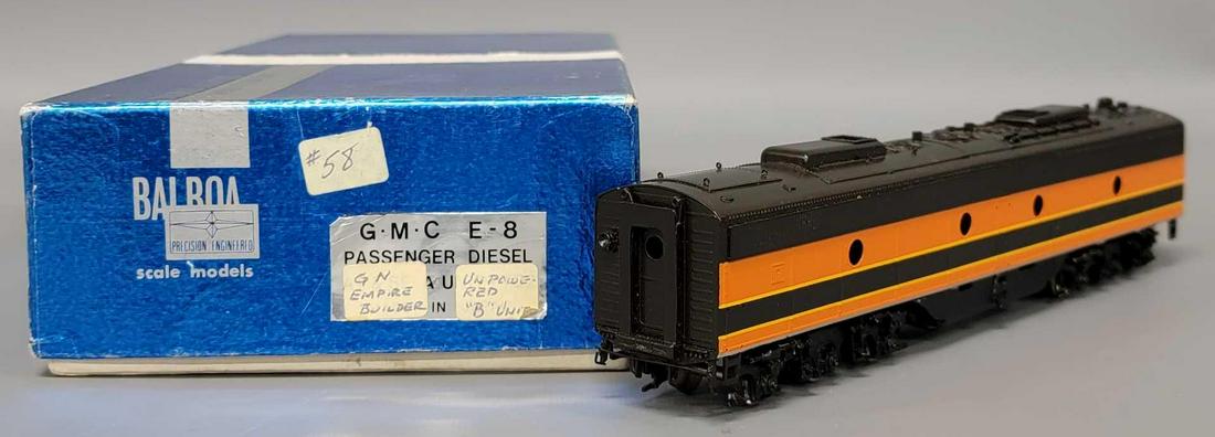 Balboa HO brass Great Northern E8 B unit in original box - Nov 26, 2022 ...