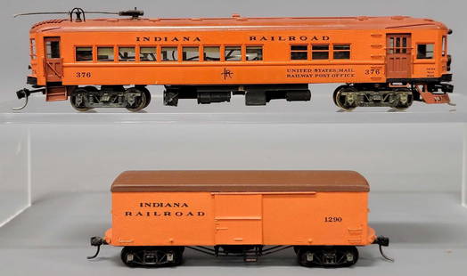 Custom Painted Ken Kidder Ho Brass Traction Indiana Railroad Interurban ...