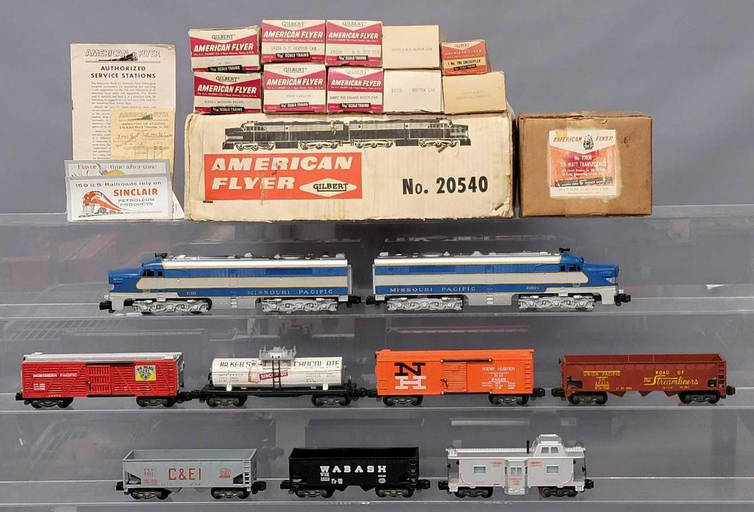 American Flyer S gauge 20540 "The Merchandiser" Missouri Pacific diesel ...