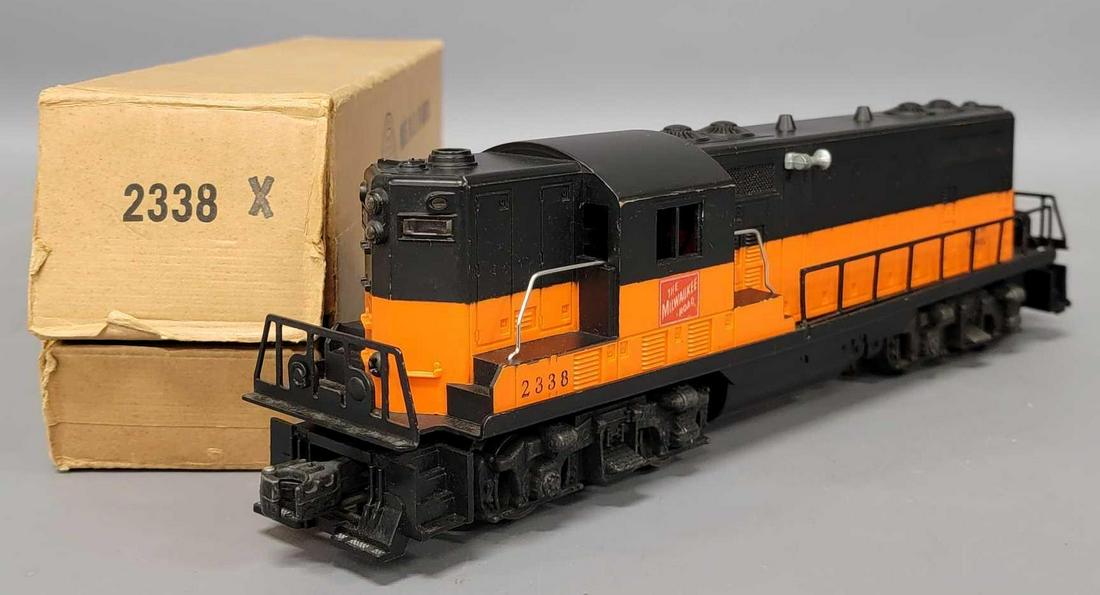 Unrun Lionel Postwar O Solid Stripe 2338 Milwaukee Road Gp 7 In ...