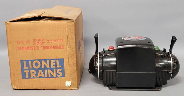 Lionel Postwar O Zw 275 Watt Transformer In Original Box