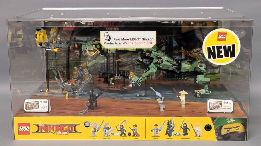 Lego Ninjago store display with factory built contents (#0008) on Jan ...