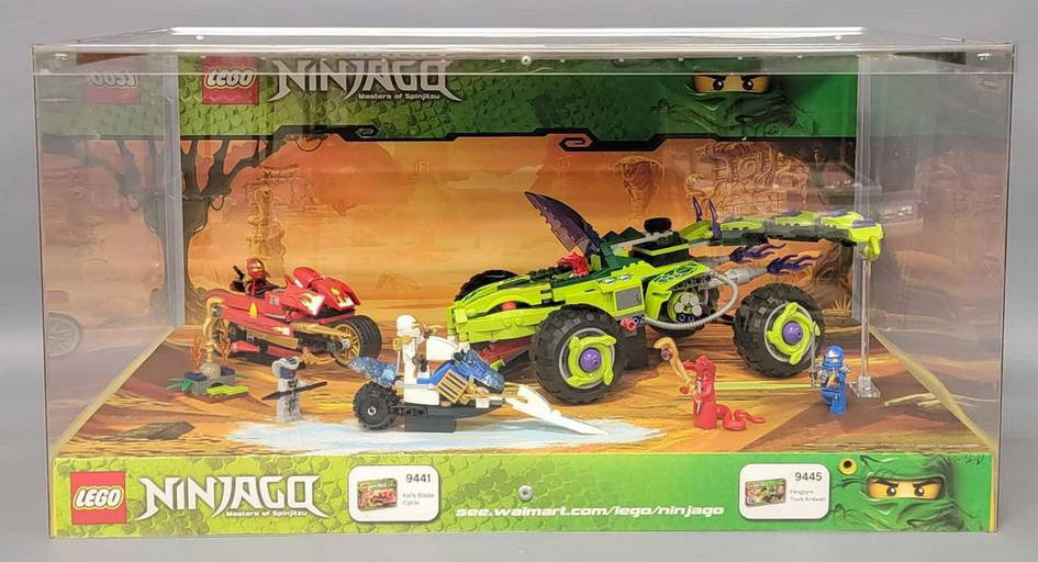 Lego Ninjago store display with factory built contents (#0010) on Jan ...