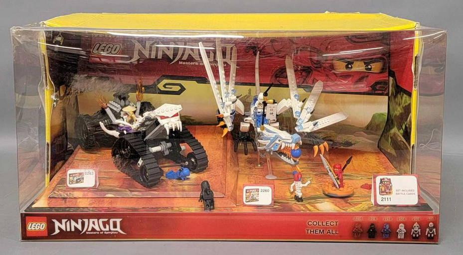 Lego Ninjago store display with factory built contents (#0011) on Jan ...