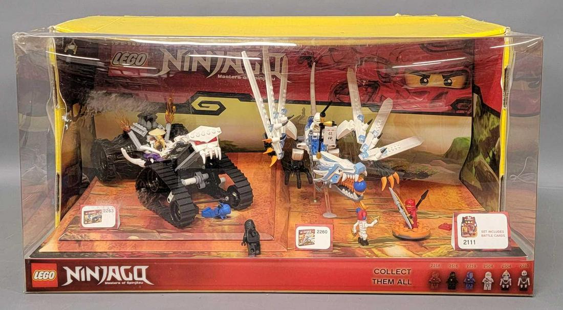 Lego Ninjago store display with factory built contents (#0011) on Jan ...