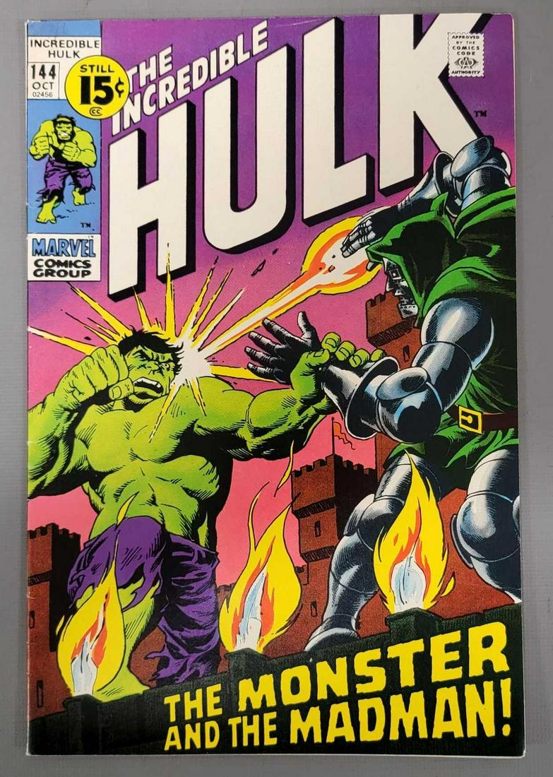 Incredible Hulk 144 Hulk vs Doctor Doom (#0068) on Jan 07, 2023 ...