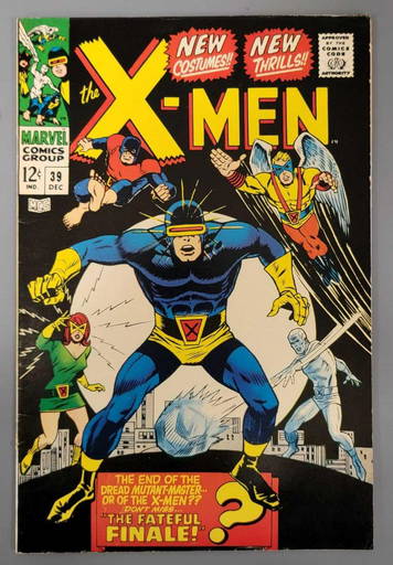 Uncanny X Men 39 Debut Of The New X Men Suits Origin Of Cyclops