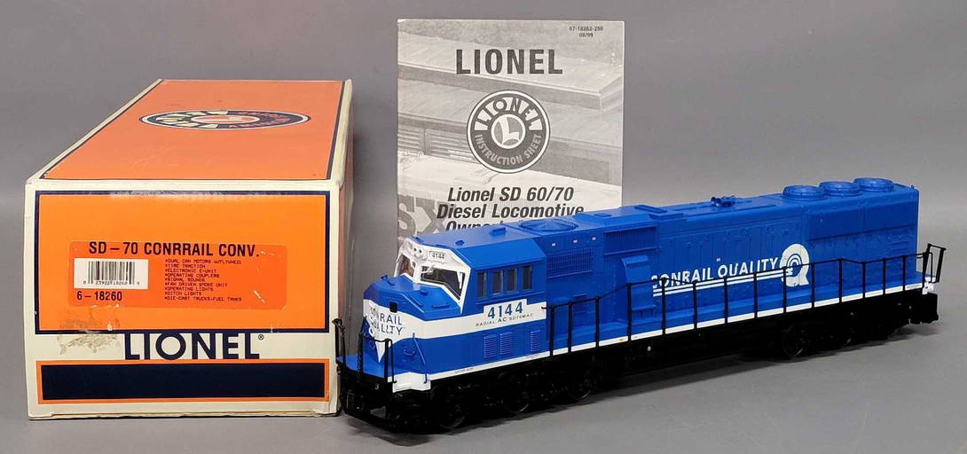 Lionel Modern Era O 18260 Conrail Sd 70 Conv. Diesel Locomotive In ...