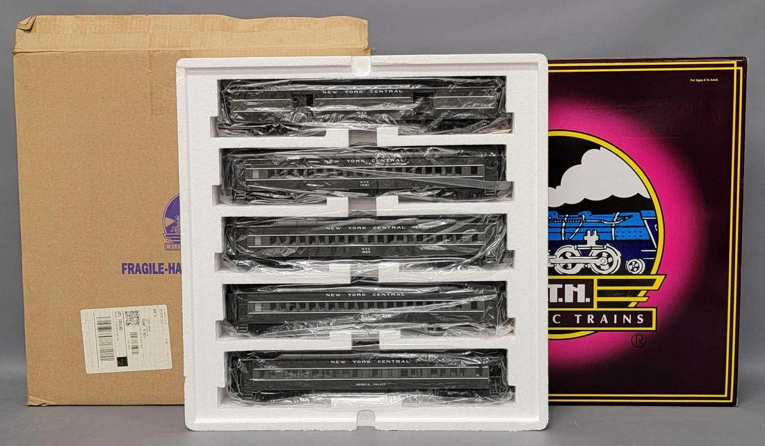MTH Premier 20-4026 NYC TT Gray 70' ABS passenger car set in original ...