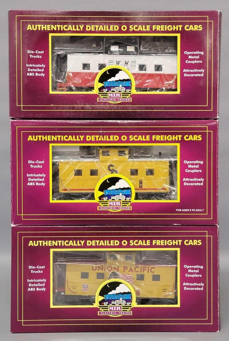 Three MTH Premier cabooses in original boxes (#0096) on Mar 10, 2023 ...